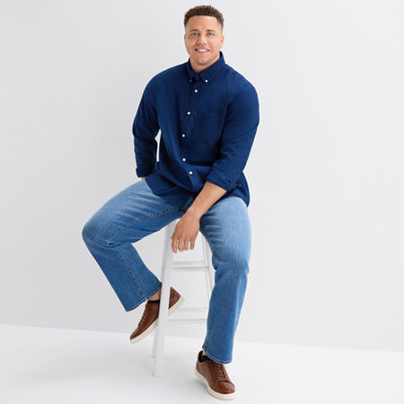 Click here for St. Johns Bay Everyday Stretch Mens Long Sleeve Fi... prices