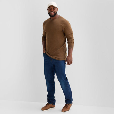 Click here for St. Johns Bay Waffle Mens Crew Neck Long Sleeve Cl... prices