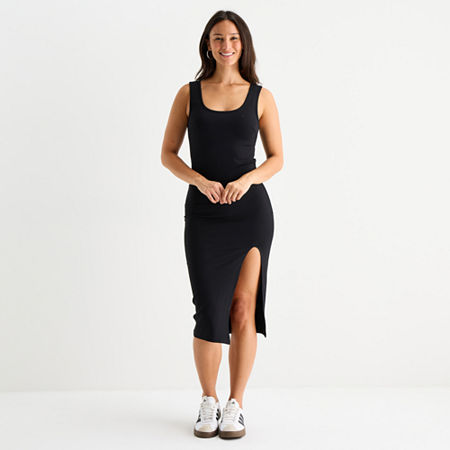 Click here for Forever 21 Womens Sleeveless Midi Juniors Fit + Fl... prices
