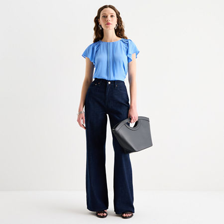 Click here for Worthington Petite Womens Perfect Blouse  Petite X... prices
