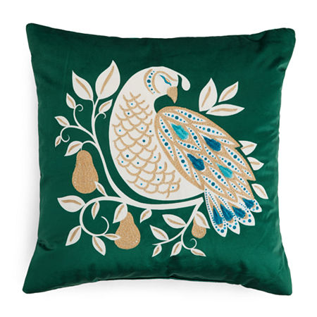 Click here for North Pole Trading Co. Partridge Square Throw Pill... prices