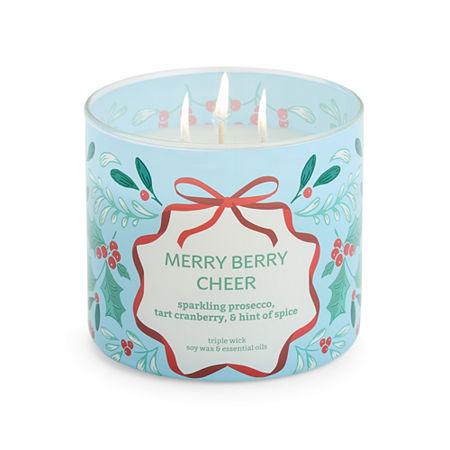 Click here for Distant Lands Merry Berry Cheer 3-Wick Scented Jar... prices