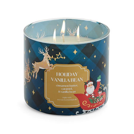 Click here for Distant Lands Holiday Vanilla Bean 3-Wick Scented... prices