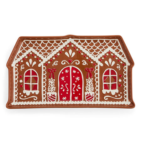 Click here for North Pole Trading Co. Gingerbread Stoneware Servi... prices