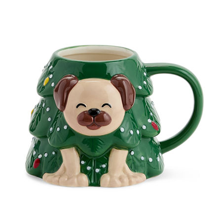 Click here for North Pole Trading Co. Christmas Tree Pug Holiday... prices