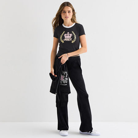 Click here for Juicy By Juicy Couture Womens Juniors T-Shirt  X-s... prices