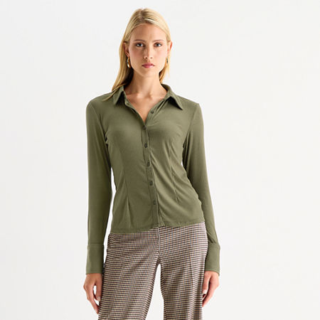 Click here for Worthington Womens Long Sleeve Fitted Sleeve Regul... prices