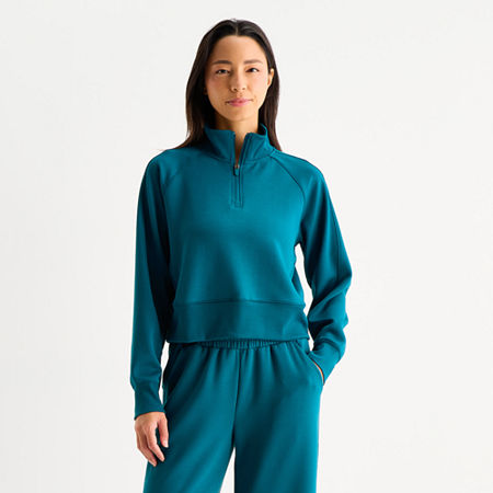 Click here for Xersion Womens Scuba Luxe Half Zip Pullover  Mediu... prices