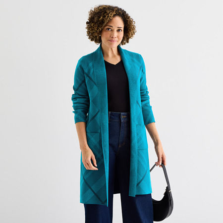 Click here for Liz Claiborne Womens Long Sleeve Open Front Cardig... prices