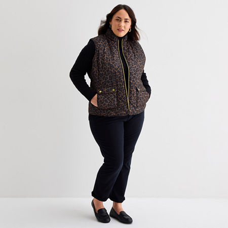 Click here for St. Johns Bay Womens Heavyweight Plus Quilted Vest... prices