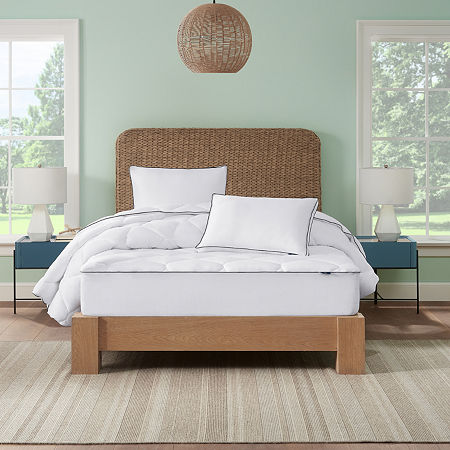 Click here for Serta Ocean Breeze Down Alternative Comforter  One... prices
