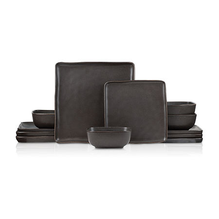 Stone Lain Jonny 12 Pc. Dinnerware Set  Service for 4 - Brown