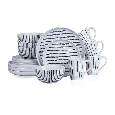 Click here for Stone Lain Nova 16pc. Stoneware Dinnerware Set prices