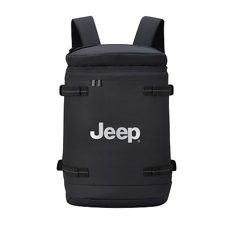 Jeep JS013C Cylindrical Backpack - Black