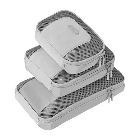 Click here for Travelon Pi Never Lost Set Of 3 Packing Cubes  One... prices
