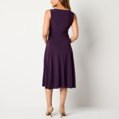 Jessica Howard Lace Womens Jacket Dress, Color: Plum - JCPenney