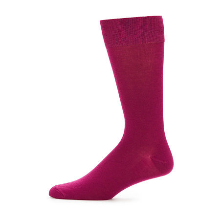 Click here for J. Ferrar Dress Mens 1 Pair Crew Socks  10-13  Pur... prices
