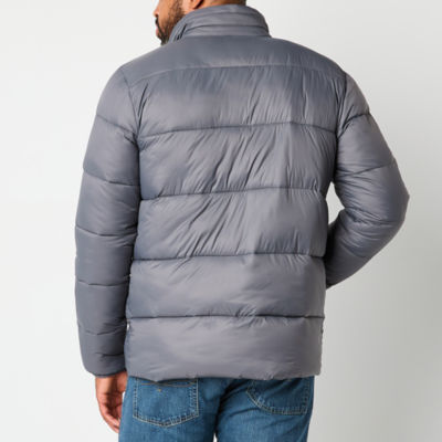 St. John's Bay Mens Big and Tall Water Resistant Midweight Puffer ...