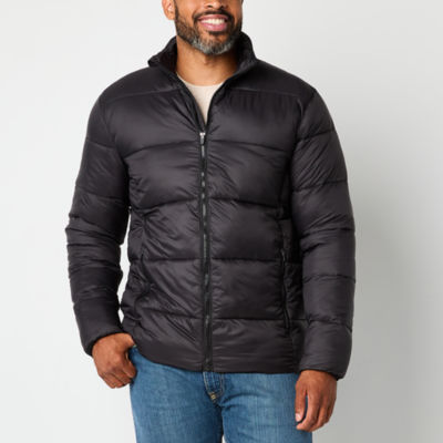 St. John's Bay Mens Water Resistant Big and Tall Midweight Puffer ...