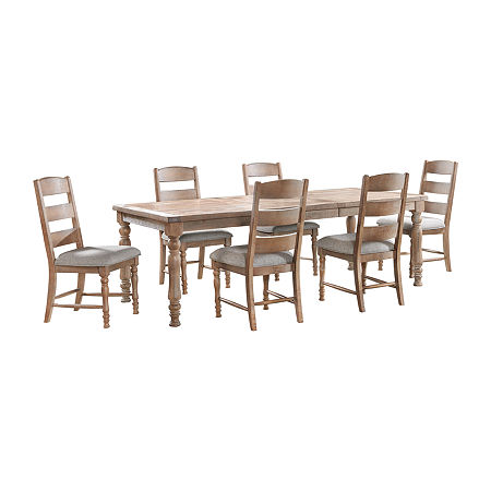 Click here for Tyler Dining Collection 7-Piece Dining Set  One Si... prices