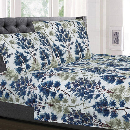 Click here for Sweet Home Collection Florence Printed Sheet Set... prices