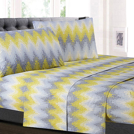 Click here for Sweet Home Collection Malibu Printed Sheet Set  Do... prices