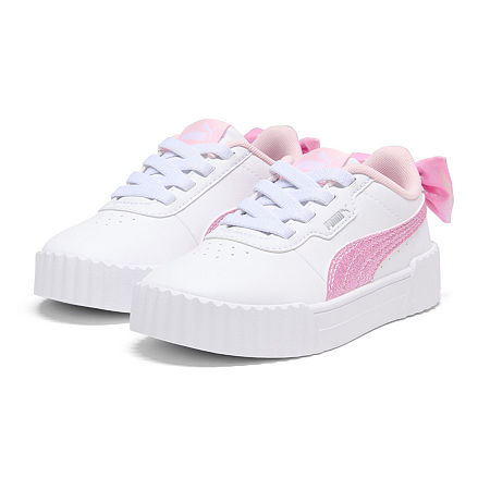 Click here for PUMA Carina 3.0 Bow Little Kid Girls Sneakers  3 M... prices