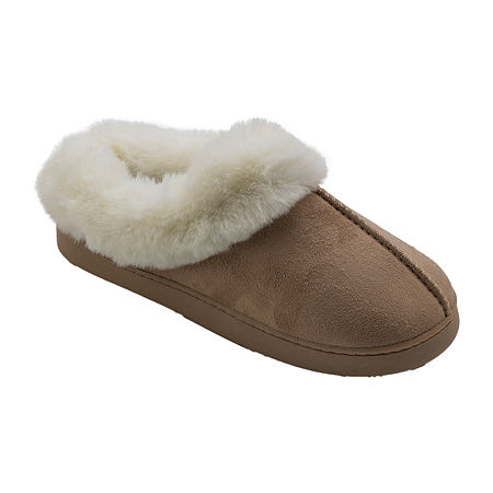 Click here for Cuddl Duds Microsuede Clog Womens Memory Foam Clog... prices