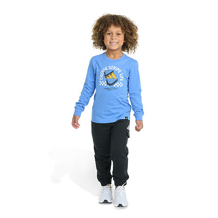Click here for adidas Toddler & Little Boys Long-Sleeve Graphic T... prices
