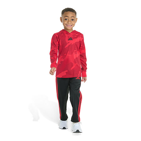 Click here for adidas Little Boys 2-pc. Pant Set  6  Red prices