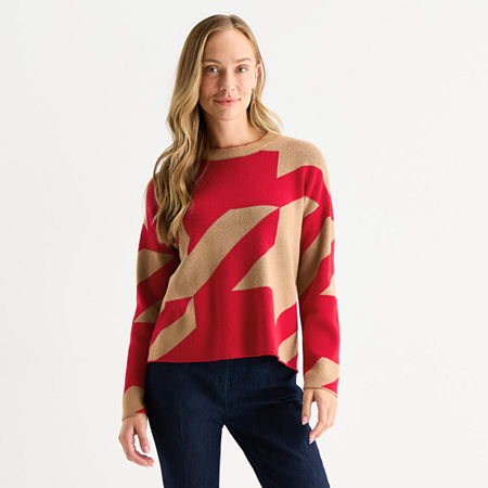 Click here for Liz Claiborne Womens Mock Neck Long Sleeve Pullove... prices
