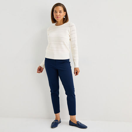 Click here for Liz Claiborne Womens Crew Neck Long Sleeve Pullove... prices