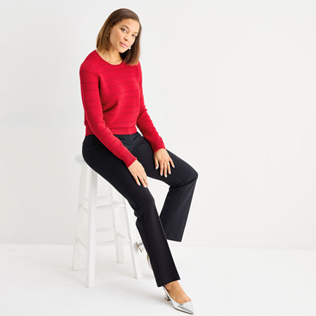 Click here for Liz Claiborne Womens Crew Neck Long Sleeve Pullove... prices