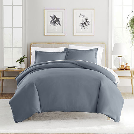 Click here for ienjoy Home Double Brushed Solid Duvet Cover Set... prices