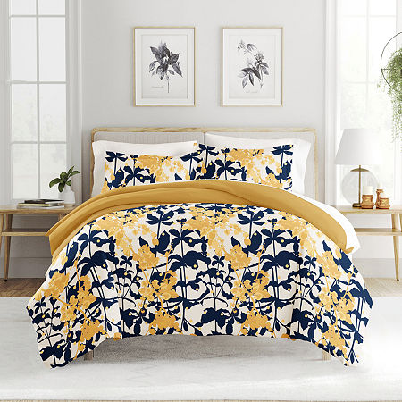 Click here for Casual Comfort Boho Flower Patterned Reversible Du... prices