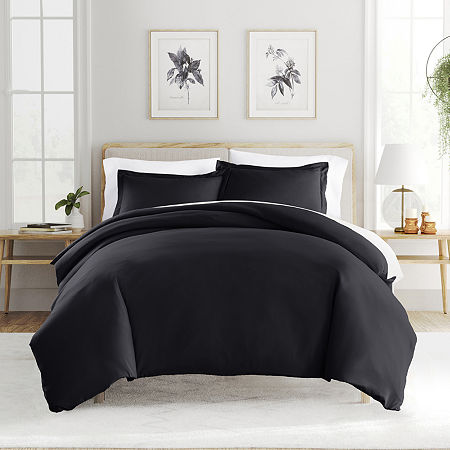 Click here for ienjoy Home Double Brushed Solid Duvet Cover Set... prices