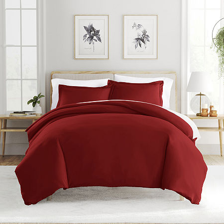 Click here for ienjoy Home Double Brushed Solid Duvet Cover Set... prices