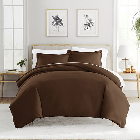 Click here for ienjoy Home Double Brushed Solid Duvet Cover Set... prices