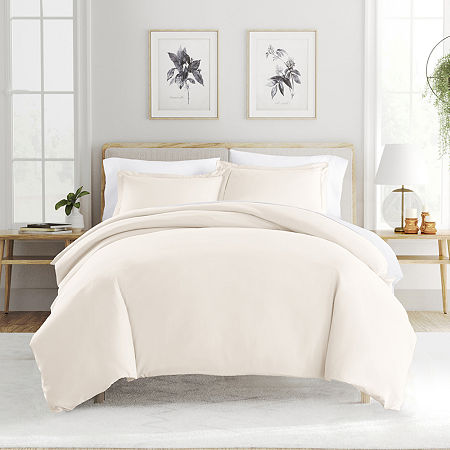 Click here for ienjoy Home Double Brushed Solid Duvet Cover Set... prices