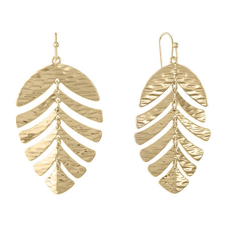 Click here for Liz Claiborne Gold Tone Womens Drop Earrings  One... prices