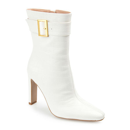 Click here for Journee Collection Womens Elanie Block Heel Bootie... prices