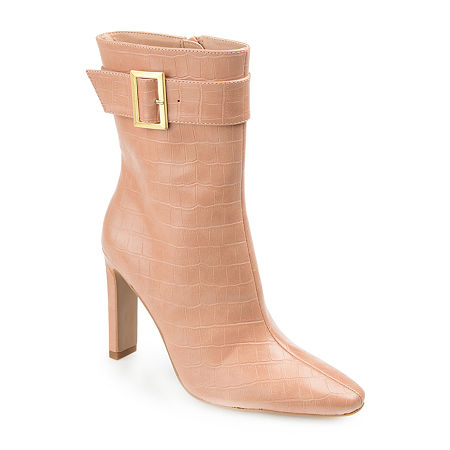 Click here for Journee Collection Womens Elanie Block Heel Bootie... prices