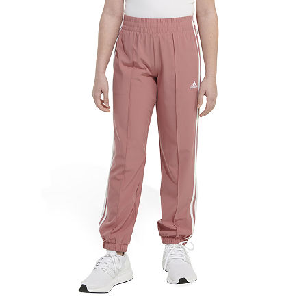 Click here for Girls (7-16) adidas(R) Woven 3 Stripe Joggers prices