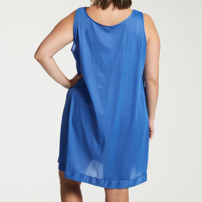 Exquisite Form Womens V Neck Sleeveless Plus Nightgown - JCPenney