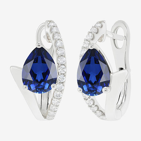 Click here for Womens Lab Created Blue Sapphire Sterling Silver 1... prices