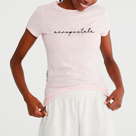Click here for AEROPOSTALE. Womens Round Neck Short Sleeve Regula... prices