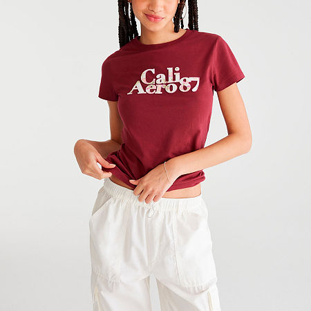 Click here for AEROPOSTALE. Womens Round Neck Short Sleeve Regula... prices