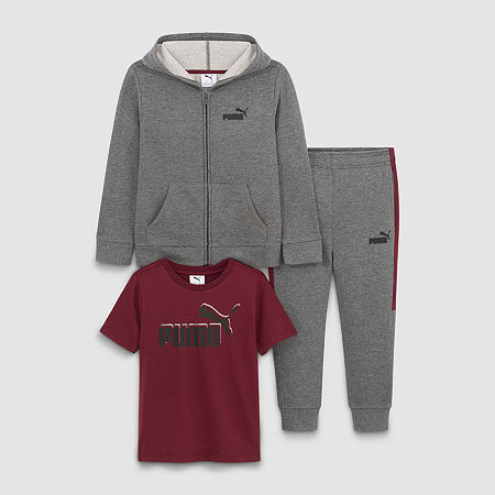 Click here for PUMA Little Boys 3-pc. Pant Set  4  Gray prices