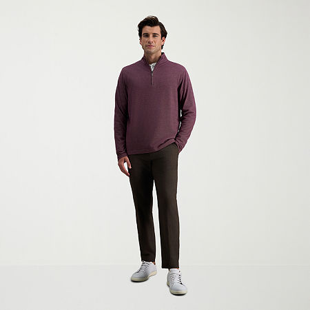 Click here for Haggar Modern Stretch Herringbone Mens Flat Front... prices