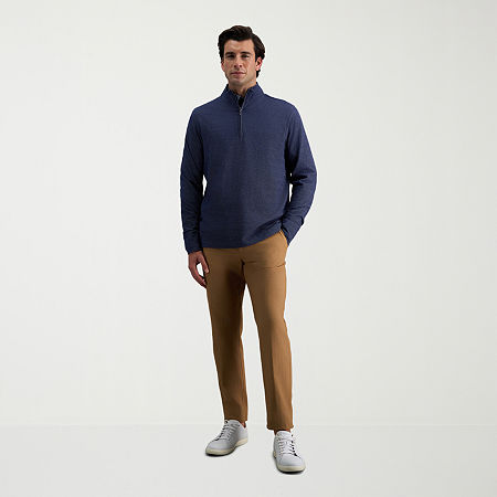 Click here for Haggar Modern Stretch Herringbone Mens Flat Front... prices